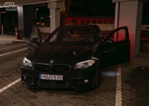 Black BMW 535 2012 in Kaunas, with an engine capacity of 3.00 L and mileage of 300 thousand km for 10350 €, photo 4 on AUTOMOTO.COM.LV