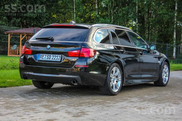 Черный БМВ 535 2012 в Елгава, объемом двигателя 3.00 л и пробегом 259 тыс. км за 10996 €, фото 2 на AUTOMOTO.COM.LV