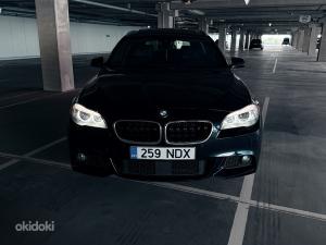 Black BMW 535 2012 in Tallinn, with an engine capacity of 3.00 L and mileage of 268 thousand km for 14999 €, photo 4 on AUTOMOTO.COM.LV