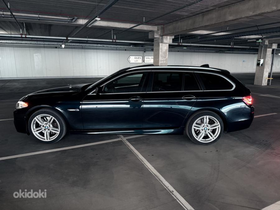 Black BMW 535 2012 in Tallinn, with an engine capacity of 3.00 L and mileage of 268 thousand km for 14999 €, photo 5 on AUTOMOTO.COM.LV