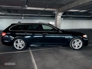 Black BMW 535 2012 in Tallinn, with an engine capacity of 3.00 L and mileage of 268 thousand km for 14999 €, photo 6 on AUTOMOTO.COM.LV