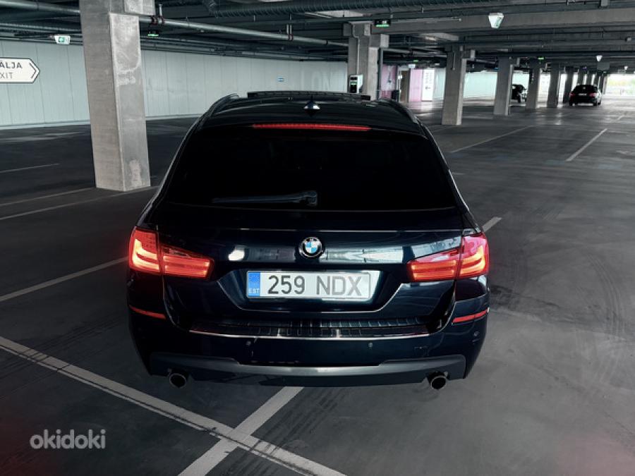 Black BMW 535 2012 in Tallinn, with an engine capacity of 3.00 L and mileage of 268 thousand km for 14999 €, photo 7 on AUTOMOTO.COM.LV