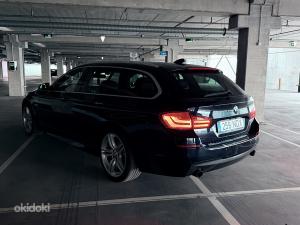 Black BMW 535 2012 in Tallinn, with an engine capacity of 3.00 L and mileage of 268 thousand km for 14999 €, photo 9 on AUTOMOTO.COM.LV