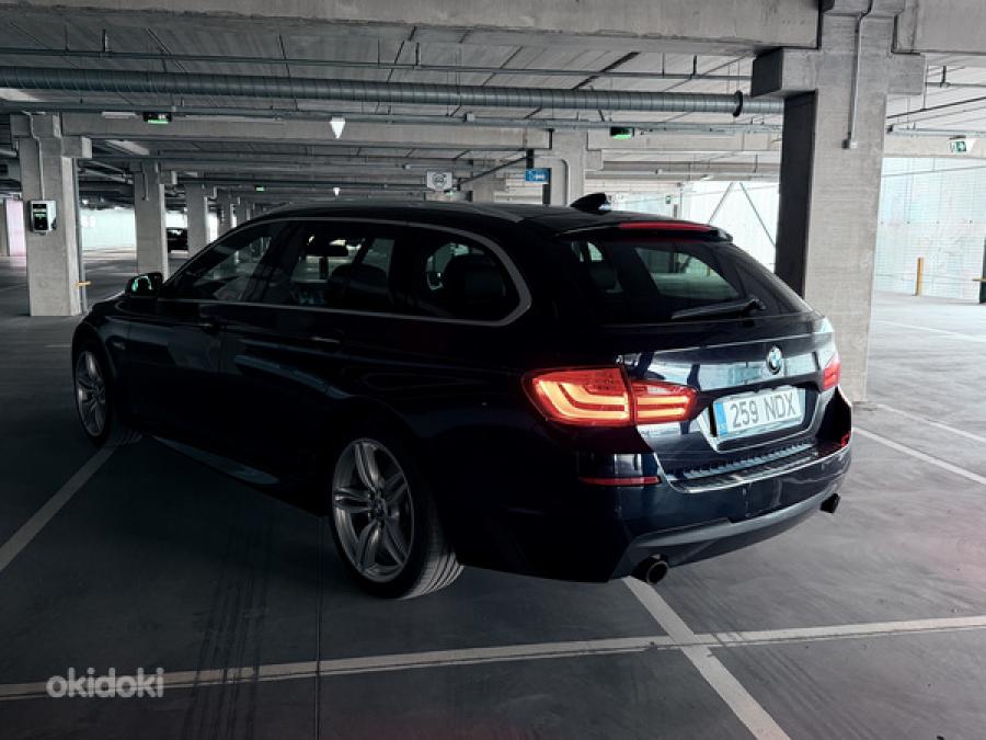 Black BMW 535 2012 in Tallinn, with an engine capacity of 3.00 L and mileage of 268 thousand km for 14999 €, photo 9 on AUTOMOTO.COM.LV