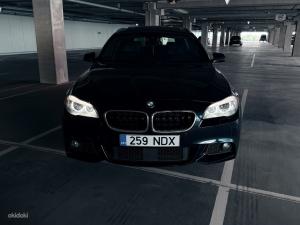 Black BMW 535 2012 in Tallinn, with an engine capacity of 3.00 L and mileage of 268 thousand km for 14999 €, photo 19 on AUTOMOTO.COM.LV