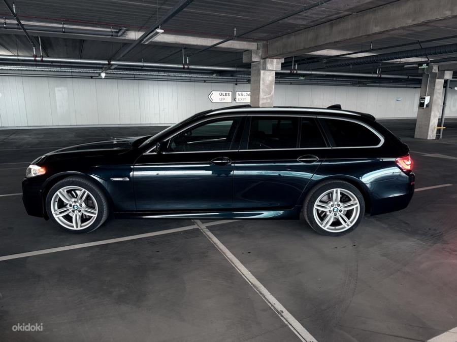 Black BMW 535 2012 in Tallinn, with an engine capacity of 3.00 L and mileage of 268 thousand km for 14999 €, photo 20 on AUTOMOTO.COM.LV