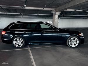 Black BMW 535 2012 in Tallinn, with an engine capacity of 3.00 L and mileage of 268 thousand km for 14999 €, photo 21 on AUTOMOTO.COM.LV