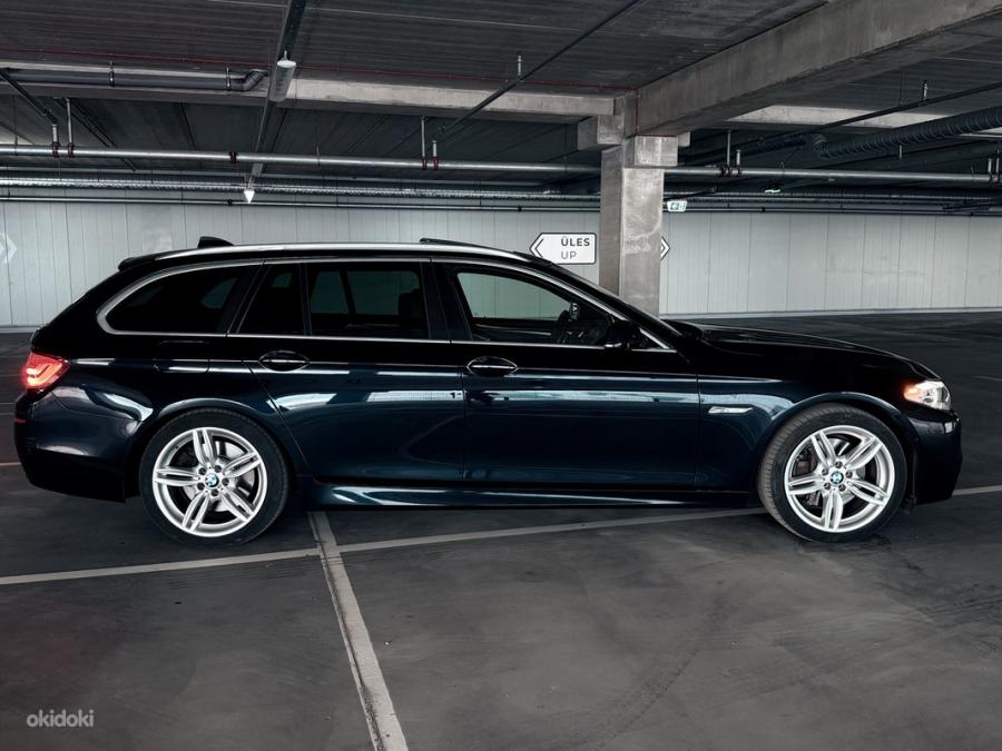 Black BMW 535 2012 in Tallinn, with an engine capacity of 3.00 L and mileage of 268 thousand km for 14999 €, photo 21 on AUTOMOTO.COM.LV