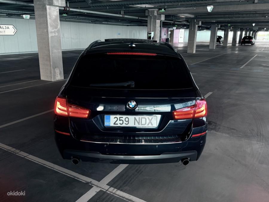 Black BMW 535 2012 in Tallinn, with an engine capacity of 3.00 L and mileage of 268 thousand km for 14999 €, photo 22 on AUTOMOTO.COM.LV