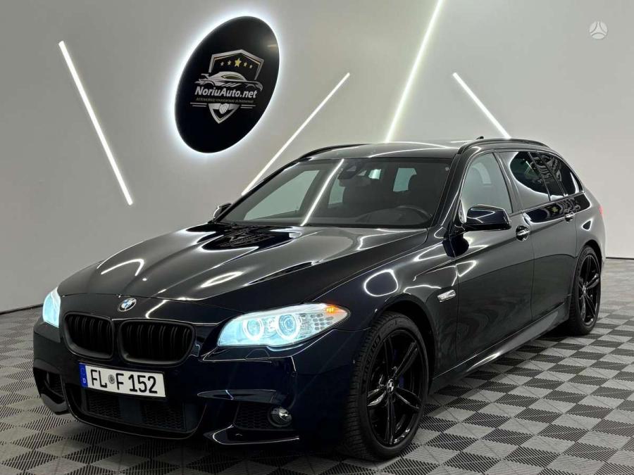 Black BMW 535 2012 in Marijampole, with an engine capacity of 2.99 L and mileage of 237 thousand km for 9999 €, photo 24 on AUTOMOTO.COM.LV