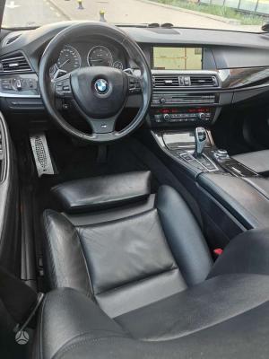 Black BMW 535 2012 in Klaipeda, with an engine capacity of 2.99 L and mileage of 270 thousand km for 8500 €, photo 7 on AUTOMOTO.COM.LV