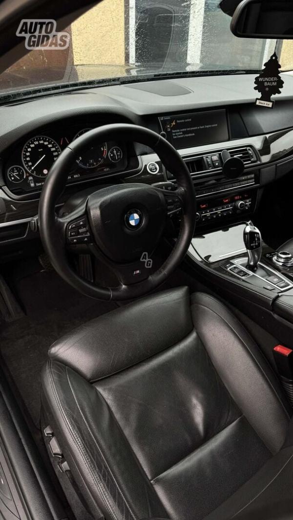 Black BMW 535 2012 in Klaipeda, with an engine capacity of 3.50 L and mileage of 358 thousand km for 10000 €, photo 4 on AUTOMOTO.COM.LV