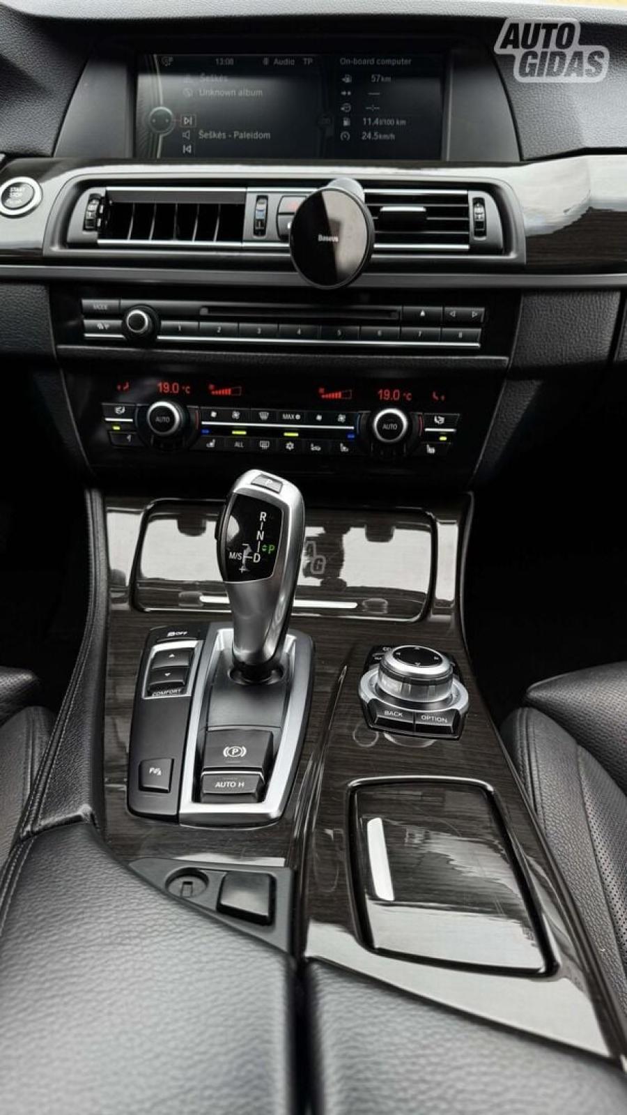 Melns BMW 535 2012 Klaipėda, ar dzinēja tilpumu 3.50 L un nobraukumu 358 tūkst. km par 10000 €, foto 11 vietnē AUTOMOTO.COM.LV