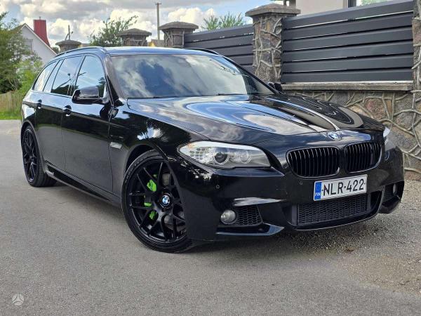 Black BMW 535 2012 in Radviliskis, with an engine capacity of 2.99 L and mileage of 313 thousand km for 9950 €, photo 6 on AUTOMOTO.COM.LV