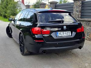 Black BMW 535 2012 in Radviliskis, with an engine capacity of 2.99 L and mileage of 313 thousand km for 9950 €, photo 9 on AUTOMOTO.COM.LV