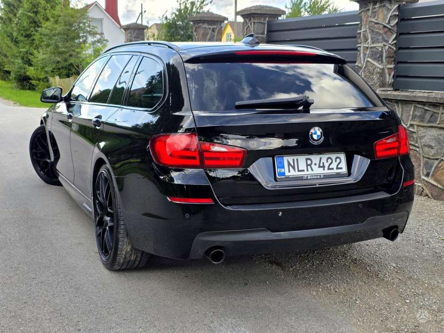 Black BMW 535 2012 in Radviliskis, with an engine capacity of 2.99 L and mileage of 313 thousand km for 9950 €, photo 9 on AUTOMOTO.COM.LV