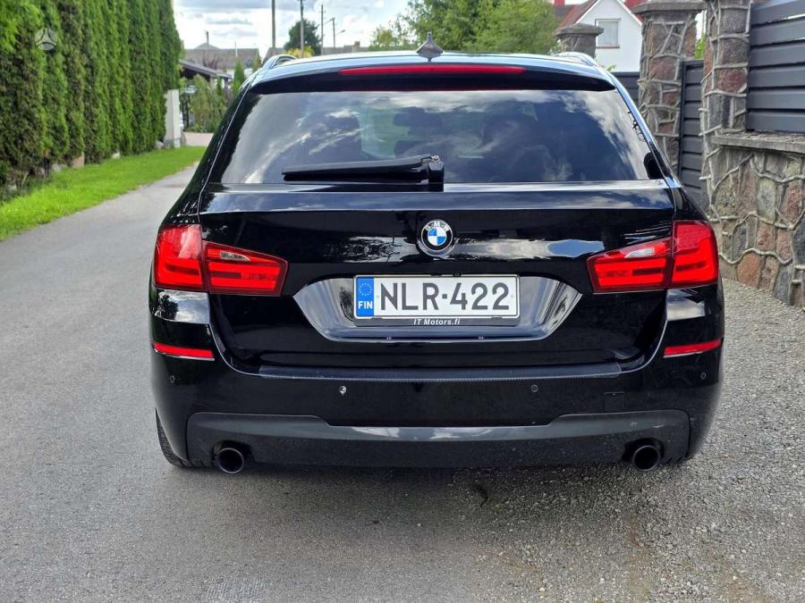 Black BMW 535 2012 in Radviliskis, with an engine capacity of 2.99 L and mileage of 313 thousand km for 9950 €, photo 12 on AUTOMOTO.COM.LV