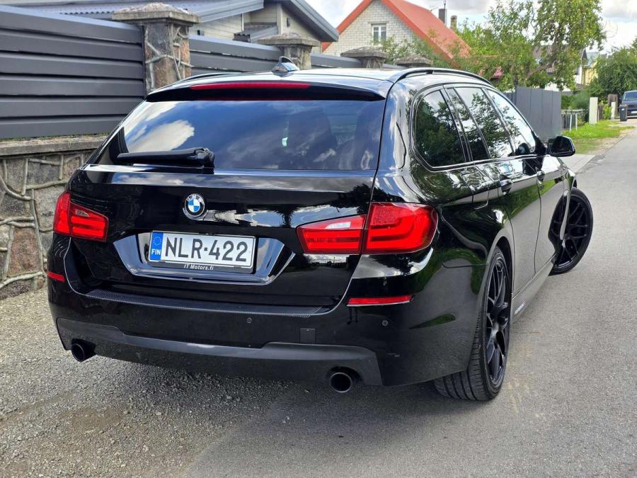 Black BMW 535 2012 in Radviliskis, with an engine capacity of 2.99 L and mileage of 313 thousand km for 9950 €, photo 13 on AUTOMOTO.COM.LV