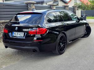 Black BMW 535 2012 in Radviliskis, with an engine capacity of 2.99 L and mileage of 313 thousand km for 9950 €, photo 14 on AUTOMOTO.COM.LV