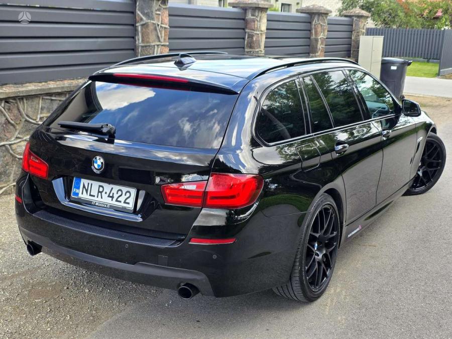 Black BMW 535 2012 in Radviliskis, with an engine capacity of 2.99 L and mileage of 313 thousand km for 9950 €, photo 15 on AUTOMOTO.COM.LV
