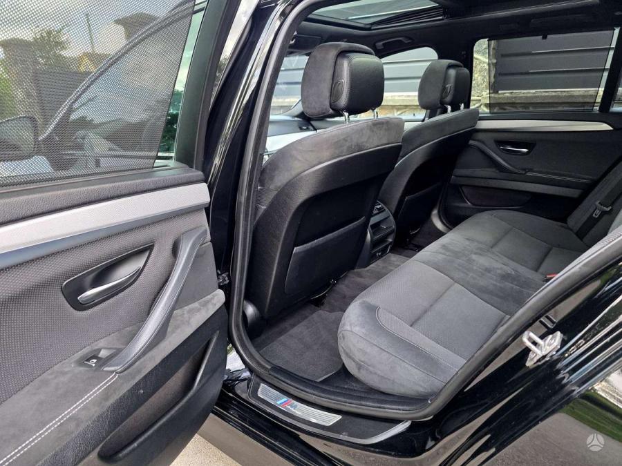 Black BMW 535 2012 in Radviliskis, with an engine capacity of 2.99 L and mileage of 313 thousand km for 9950 €, photo 23 on AUTOMOTO.COM.LV