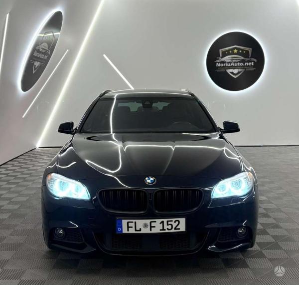 Black BMW 535 2012 in Marijampole, with an engine capacity of 2.99 L and mileage of 237 thousand km for 9450 €, photo 5 on AUTOMOTO.COM.LV