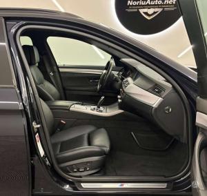 Black BMW 535 2012 in Marijampole, with an engine capacity of 2.99 L and mileage of 237 thousand km for 9450 €, photo 16 on AUTOMOTO.COM.LV