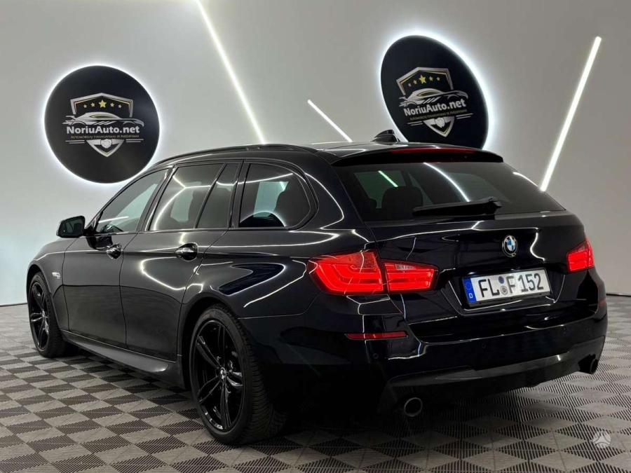 Black BMW 535 2012 in Marijampole, with an engine capacity of 2.99 L and mileage of 237 thousand km for 9450 €, photo 35 on AUTOMOTO.COM.LV