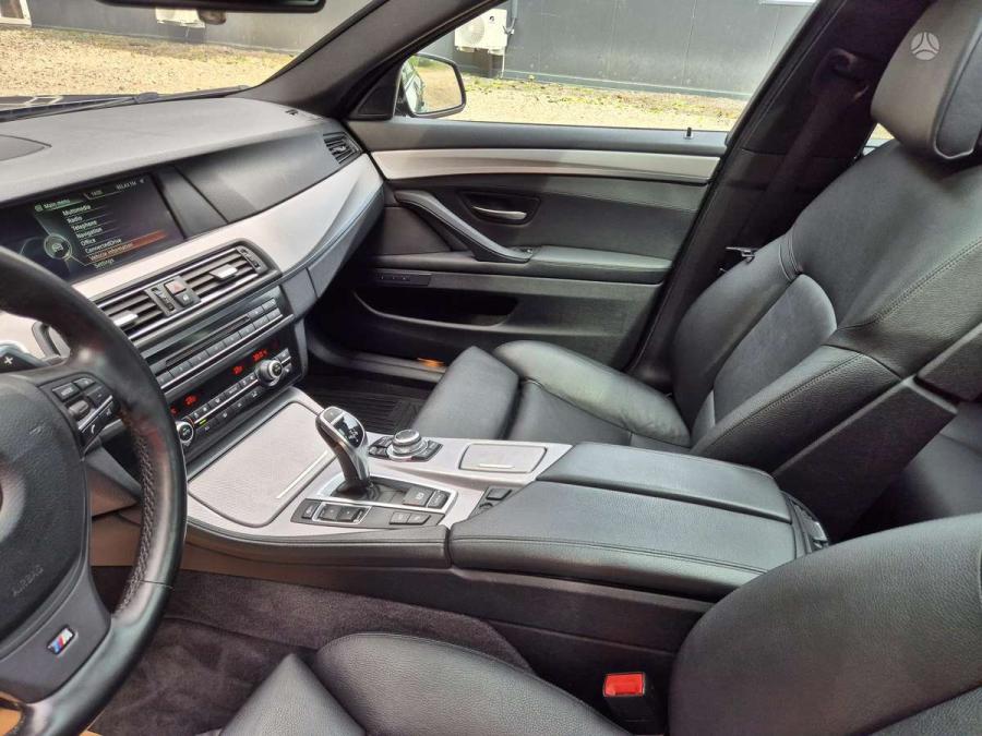 Melns BMW 535 2012 Utena, ar dzinēja tilpumu 2.99 L un nobraukumu 352 tūkst. km par 7990 €, foto 16 vietnē AUTOMOTO.COM.LV