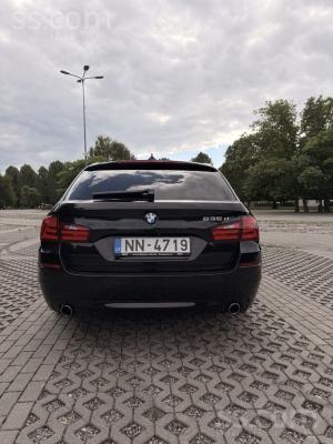 Black BMW 535 2012 in Ventspils, with an engine capacity of 3.00 L and mileage of 302 thousand km for 13000 €, photo 3 on AUTOMOTO.COM.LV