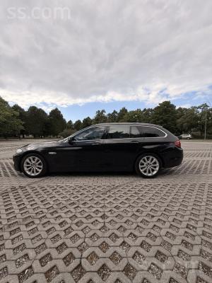 Black BMW 535 2012 in Ventspils, with an engine capacity of 3.00 L and mileage of 302 thousand km for 13000 €, photo 4 on AUTOMOTO.COM.LV
