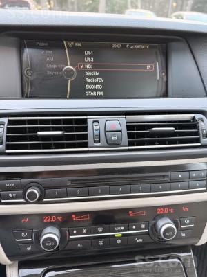 Black BMW 535 2012 in Ventspils, with an engine capacity of 3.00 L and mileage of 302 thousand km for 13000 €, photo 13 on AUTOMOTO.COM.LV