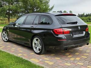 Black BMW 535 2012 in Riga, with an engine capacity of 3.00 L and mileage of 351 thousand km for 9200 €, photo 6 on AUTOMOTO.COM.LV