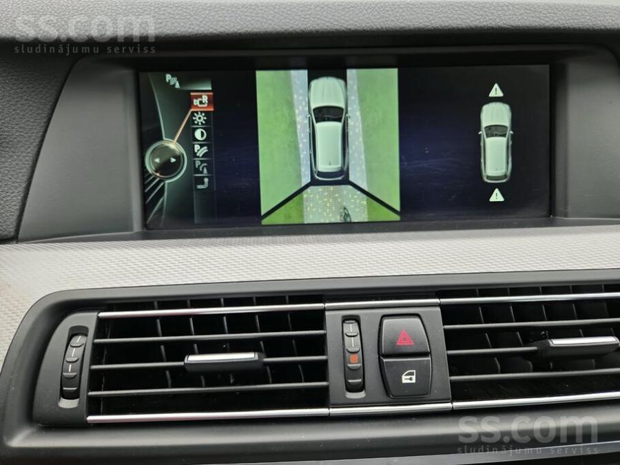 Black BMW 535 2012 in Riga, with an engine capacity of 3.00 L and mileage of 351 thousand km for 9200 €, photo 14 on AUTOMOTO.COM.LV