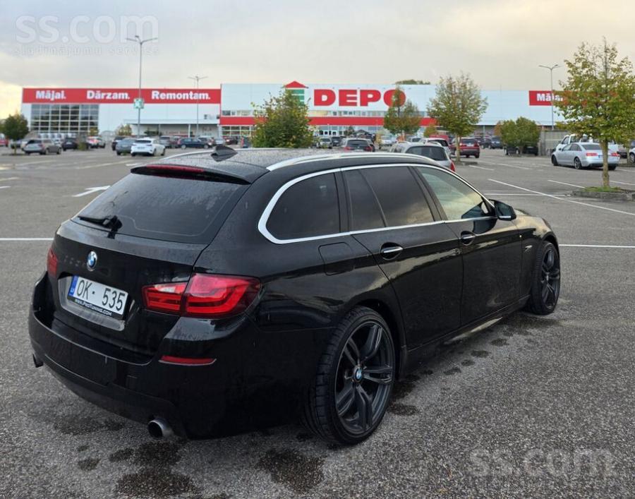 Melns BMW 535 2012 Daugavpils, ar dzinēja tilpumu 3.00 L un nobraukumu 279 tūkst. km par 12990 €, foto 9 vietnē AUTOMOTO.COM.LV