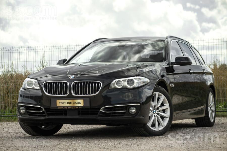 Black BMW 535 2013 in Tukums, with an engine capacity of 3.00 L and mileage of 0 thousand km for 13500 €, photo 2 on AUTOMOTO.COM.LV