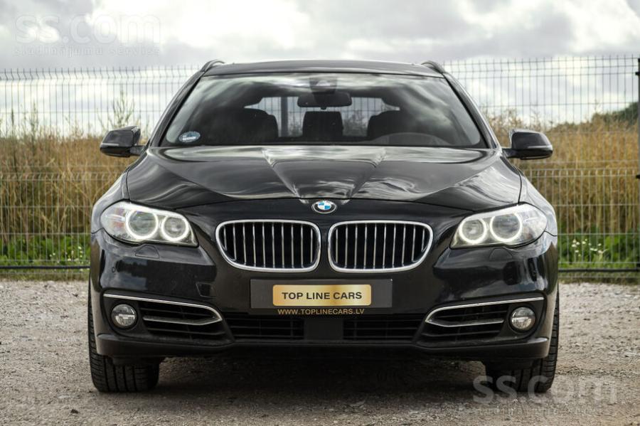 Black BMW 535 2013 in Tukums, with an engine capacity of 3.00 L and mileage of 0 thousand km for 13500 €, photo 3 on AUTOMOTO.COM.LV