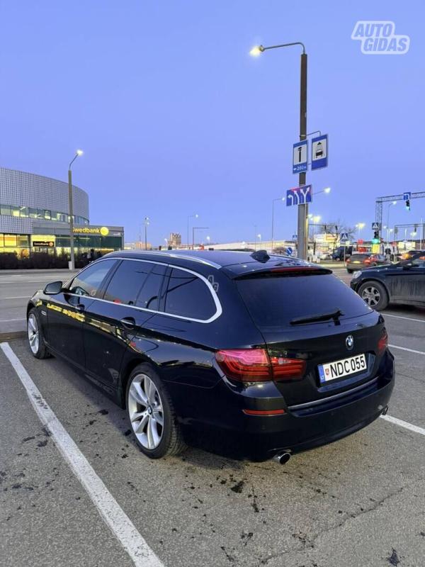 Melns BMW 535 2013 Viļņa, ar dzinēja tilpumu 3.00 L un nobraukumu 322 tūkst. km par 11500 €, foto 5 vietnē AUTOMOTO.COM.LV
