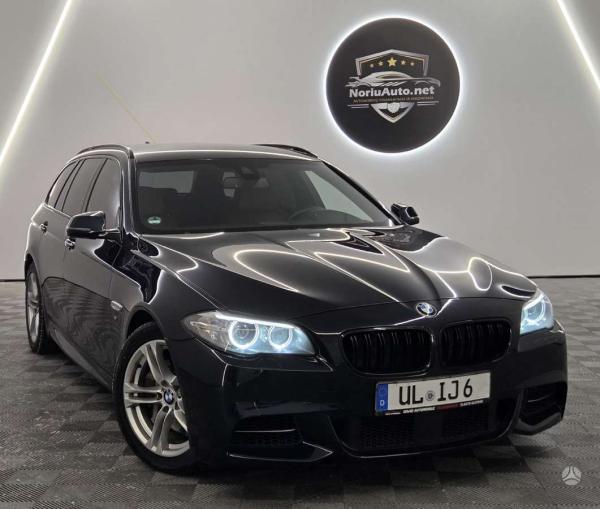 Black BMW 535 2013 in Marijampole, with an engine capacity of 2.99 L and mileage of 333 thousand km for 12450 €, photo 1 on AUTOMOTO.COM.LV