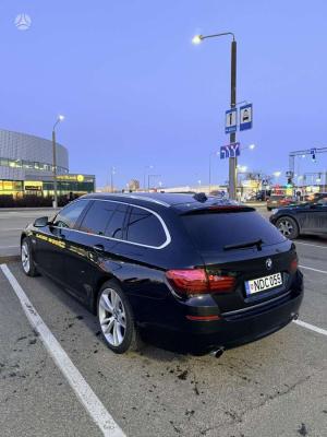 Black BMW 535 2013 in Vilnius, with an engine capacity of 2.99 L and mileage of 322 thousand km for 11750 €, photo 4 on AUTOMOTO.COM.LV