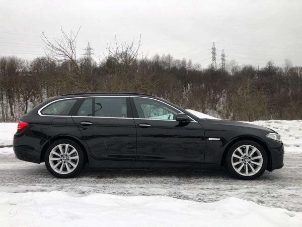Melns BMW 535 2013 Viļņa, ar dzinēja tilpumu 2.99 L un nobraukumu 264 tūkst. km par 13950 €, foto 4 vietnē AUTOMOTO.COM.LV