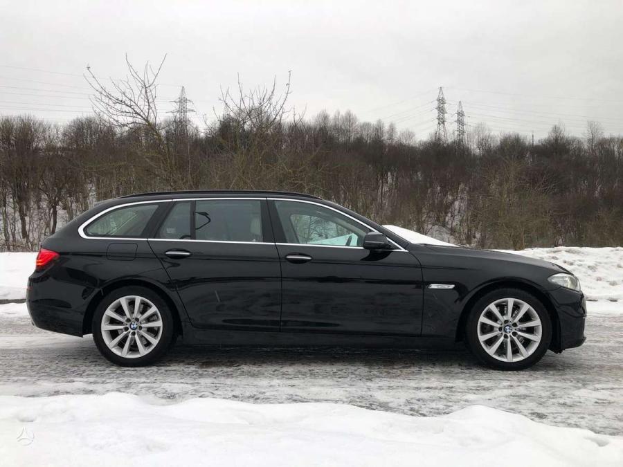 Melns BMW 535 2013 Viļņa, ar dzinēja tilpumu 2.99 L un nobraukumu 264 tūkst. km par 13950 €, foto 4 vietnē AUTOMOTO.COM.LV