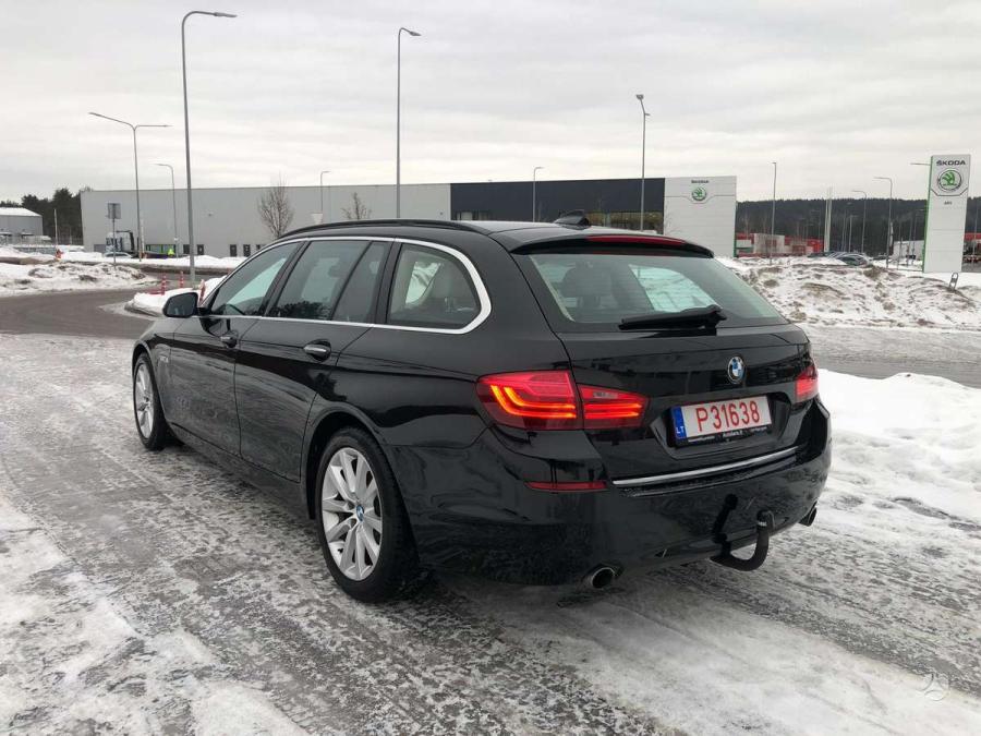 Melns BMW 535 2013 Viļņa, ar dzinēja tilpumu 2.99 L un nobraukumu 264 tūkst. km par 13950 €, foto 7 vietnē AUTOMOTO.COM.LV