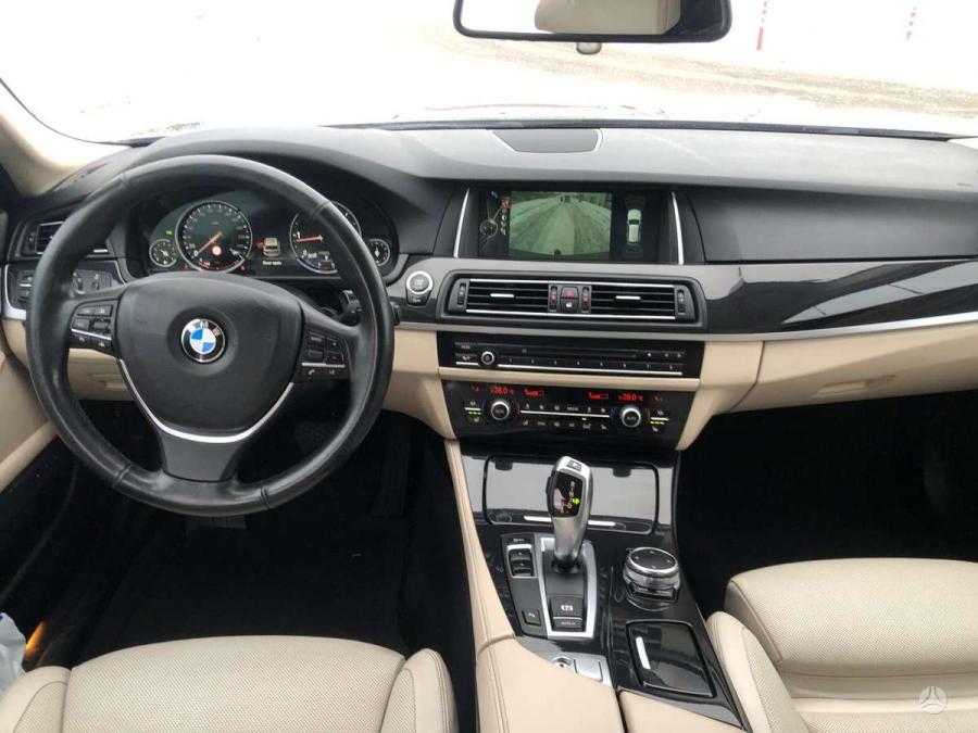 Melns BMW 535 2013 Viļņa, ar dzinēja tilpumu 2.99 L un nobraukumu 264 tūkst. km par 13950 €, foto 16 vietnē AUTOMOTO.COM.LV