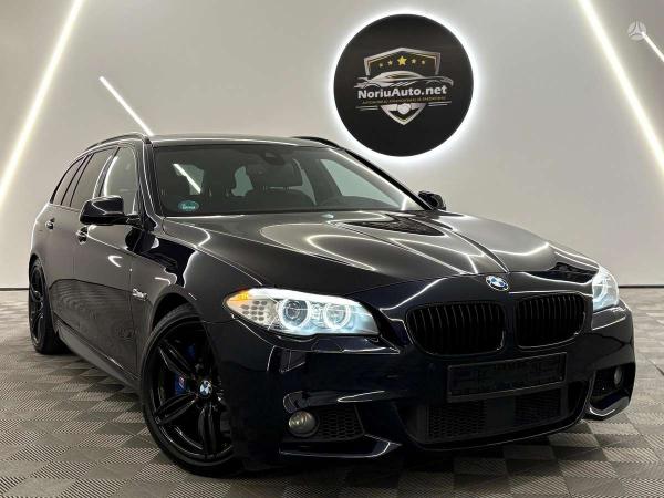 Black BMW 535 2013 in Marijampole, with an engine capacity of 2.99 L and mileage of 278 thousand km for 11350 €, photo 1 on AUTOMOTO.COM.LV