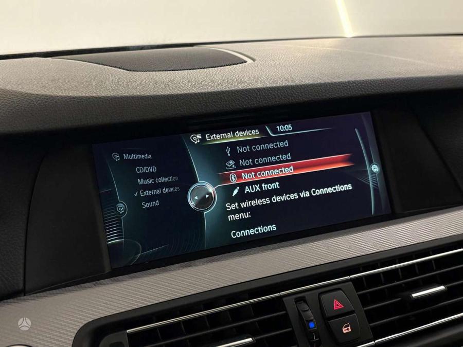 Melns BMW 535 2013 Marijampole, ar dzinēja tilpumu 2.99 L un nobraukumu 278 tūkst. km par 11350 €, foto 19 vietnē AUTOMOTO.COM.LV