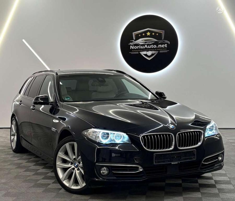 Black BMW 535 2013 in Marijampole, with an engine capacity of 2.99 L and mileage of 242 thousand km for 12650 €, photo 1 on AUTOMOTO.COM.LV
