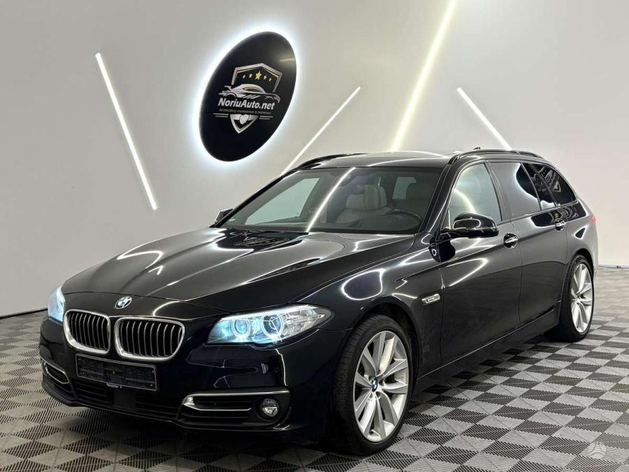 Black BMW 535 2013 in Marijampole, with an engine capacity of 2.99 L and mileage of 242 thousand km for 12650 €, photo 15 on AUTOMOTO.COM.LV