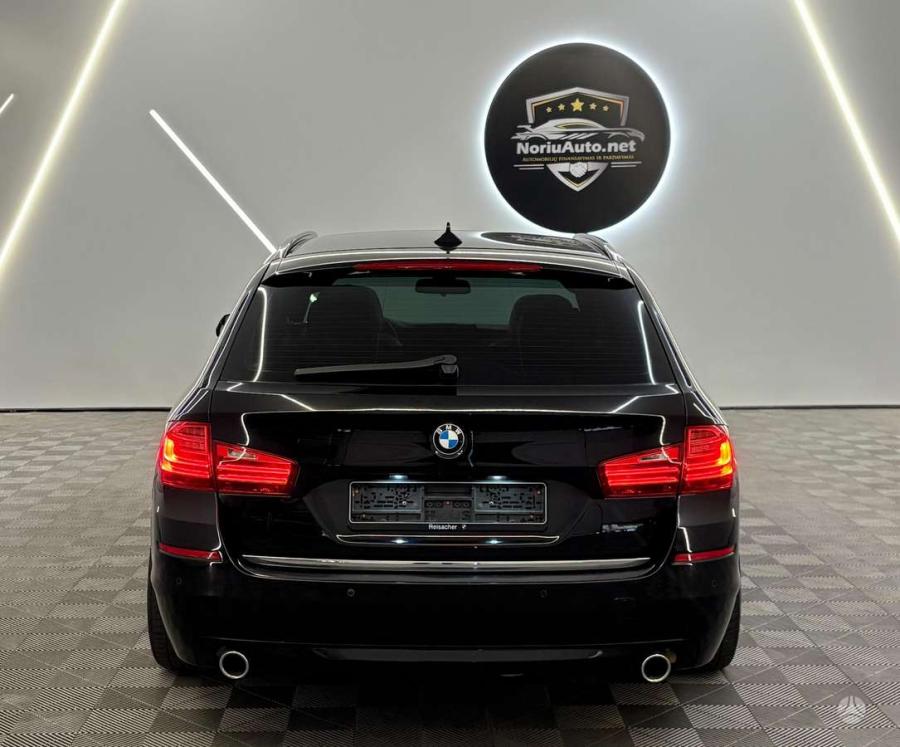 Black BMW 535 2013 in Marijampole, with an engine capacity of 2.99 L and mileage of 242 thousand km for 12650 €, photo 24 on AUTOMOTO.COM.LV
