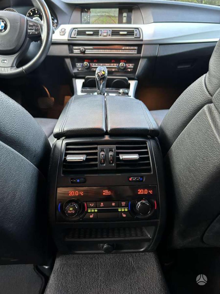 Черный БМВ 535 2013 в Вильнюс, объемом двигателя 2.99 л и пробегом 304 тыс. км за 9500 €, фото 19 на AUTOMOTO.COM.LV